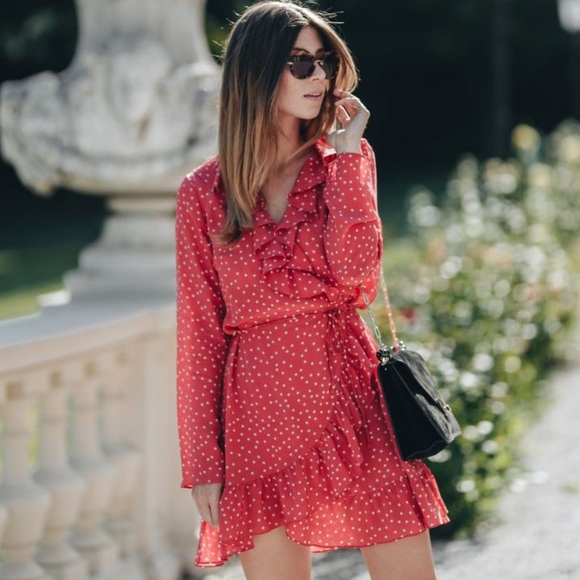 Realisation Par | Dresses | Realisation Par Alexandra Star Print Wrap ...